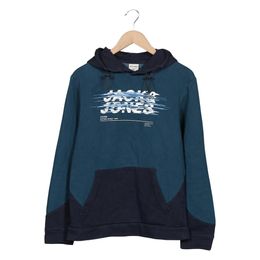 Jack & Jones JACK & JONES Kapuzenpullover Herren Gr&ouml;&szlig;e S Second Hand blau