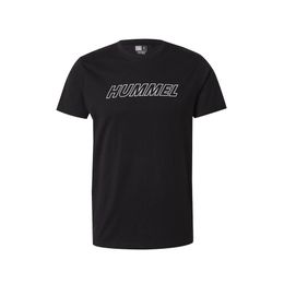 Hummel Funktionsshirt 'Callum' Herren Gr&ouml;&szlig;e XXL schwarz / wei&szlig;