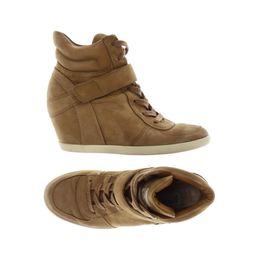 Paul Green Stiefelette Damen Größe 35 Second Hand braun