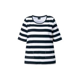 Ulla Popken Shirt female Black, White size 58-60
