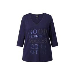Ulla Popken Shirt female Blue size 58-60