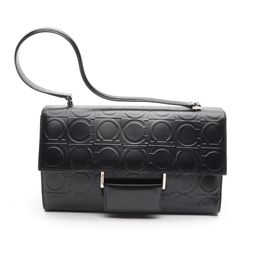 Salvatore Ferragamo Schultertasche / Umhängetasche Damen Größe One Size Second Hand schwarz