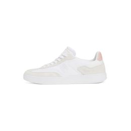 Tommy Hilfiger Sneaker 'HERITAGE' Damen Gr&ouml;&szlig;e 36 nude / hellgrau / wei&szlig;