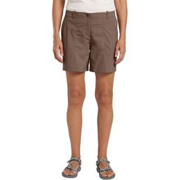 Jack Wolfskin Funktionsshorts "Desert" in Hellbraun - 58% | Größe 34 | Damen-sporthosen