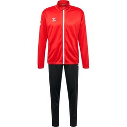 Hummel Tracksuit male Red size M