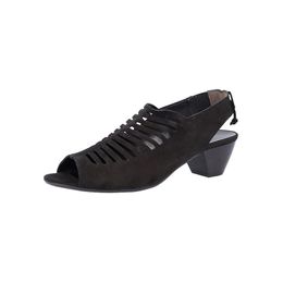 Paul Green Leder-Sandaletten in Schwarz - 72% | Gr&ouml;&szlig;e 37,5 | Damen-sandalen