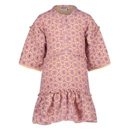 Vingino Kleid in Apricot/ Lila - 64% | Gr&ouml;&szlig;e 164 | Kinderkleider