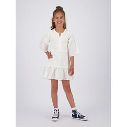 Vingino Kleid in Wei&szlig; - 65% | Gr&ouml;&szlig;e 128 | Kinderkleider
