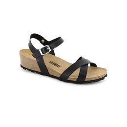 Sunbay Keilsandaletten "Lecheria" in Schwarz - 65% | Gr&ouml;&szlig;e 36 | Damen-sandalen