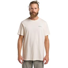 Jack Wolfskin Funktionsshirt "Essential" in Creme - 57% | Gr&ouml;&szlig;e S | Herren-sportshirts