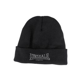Lonsdale M&uuml;tze 'Dundee' Herren Gr&ouml;&szlig;e 55/60 grau / schwarz