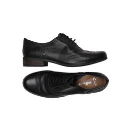 Clarks Halbschuh Damen Größe 41.5 Second Hand schwarz