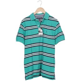 Tommy Hilfiger Poloshirt Herren Größe M Second Hand türkis