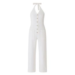 WENOR Jumpsuit 'Alvia' Damen Gr&ouml;&szlig;e XXL/XXXL wei&szlig;