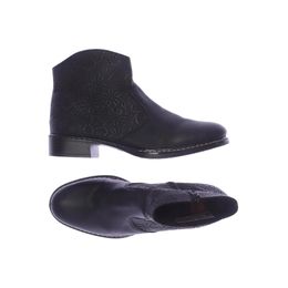 Rieker Stiefelette Damen Größe 39 Second Hand schwarz