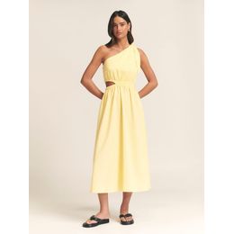 St MRLO Kleid 'AMILE MIDI DRESS' Damen Gr&ouml;&szlig;e 38 gelb Winterkleid