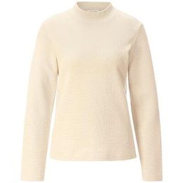 Alma & Lovis Alma & Lovis Damen-Glitzershirt Langarm M Natur