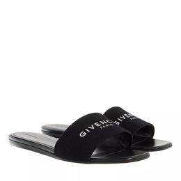 Givenchy Slipper & Pantoletten - 4G Flat Sandal - Gr. 36 (EU) - in Schwarz - f&uuml;r Damen
