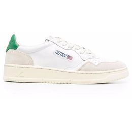 Autry Low-Top Sneaker - Sneakers Whiteamazon - Gr. 41 (EU) - in Gr&uuml;n - f&uuml;r Damen