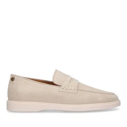 Heinrich Dinkelacker Slipper & Pantoletten - Loafer Genua Penny Loafer V - Gr. 43 (EU) - in Beige - f&uuml;r Damen