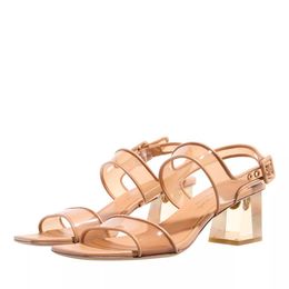 Kate Spade New York Sandalen - Milani Lucite Heel - Gr. 38 (EU) - in Orange - f&uuml;r Damen