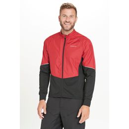 Endurance Herren Softshelljacke "JIVE M", rot, Gr. XXXL, mehrfarbig, 90% Polyester, 10% Elasthan, Jacken, in funktionellem Design