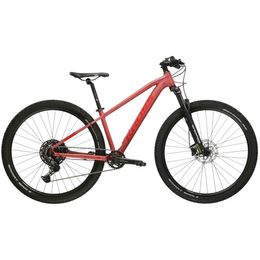 KROSS Mountainbike "Hardtail Level 4.0", 48cm, 29 Zoll (73,66cm) hinten: 29 Zoll (73,66cm), rot, Fahrr&auml;der