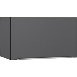 Klapphängeschrank KOCHSTATION, B:60cm H:35,2cm T:34,6cm, grau, Schränke, "KS-Aken"