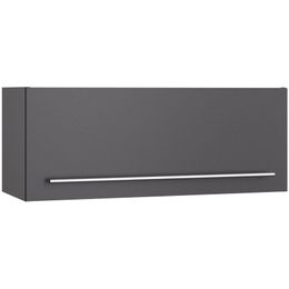 Klapph&auml;ngeschrank KOCHSTATION, B:90cm H:35,2cm T:34,9cm, grau, Spanplatte, Schr&auml;nke, "KS-Bern2", Breite 90 cm, 1 Klappe