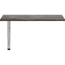 Tresentisch KOCHSTATION, B:138cm H:69cm T:67cm, braun, Tische, "KS-Virginia", 138 cm breit, ideal f&uuml;r kleine K&uuml;chen