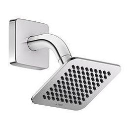 Hansgrohe AXOR Citterio C Duschkopf 120/120 28810000 1 Strahlart wassersparend mit Brausearm, 120x120mm, chrom