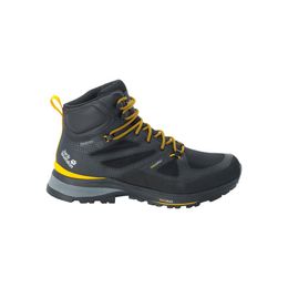 Jack Wolfskin Herren Wanderschuh "FORCE STRIKER TEXAPORE MID M", Gr. 6, gelb, Main Material 100% Polyamide Second Material Lining Sole 100% Rubber/