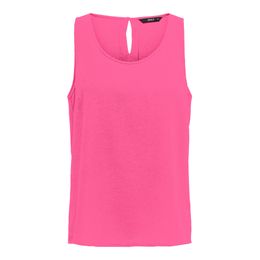 Only Damen Blusenshirt "ONLNOVA LIFE VIS S/L TOP SOLID", rosa, Gr. 40, unifarben, Web, Obermaterial: 100% Viskose, Shirts