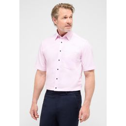 Eterna Herren Kurzarmhemd "MODERN FIT", rosa, Gr. 41, 100% Baumwolle, Hemden, NON IRON (b&uuml;gelfrei)