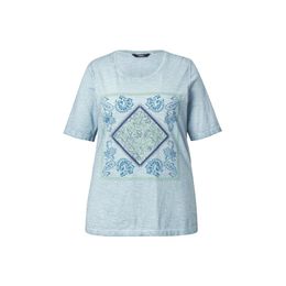 Ulla Popken Shirt female Blue size 42-44