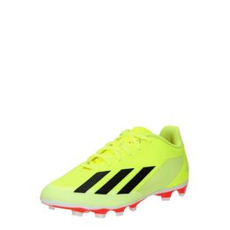 adidas Performance Fußballschuh 'X CRAZYFAST CLUB' Herren Größe 41/41.5 gelb / schwarz