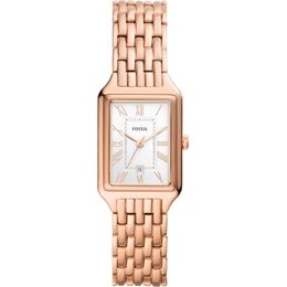 Fossil Uhr 'Raquel' Damen Gr&ouml;&szlig;e One Size rosegold / schwarz / wei&szlig;