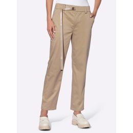 Heine Chino Pants female size 34 Camel