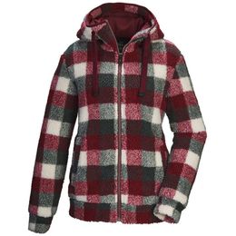 G.I.G.A. DX by Killtec GW 11 Damen Fleecejacke mit Kapuze dunkelrot 38 - Damenjacken