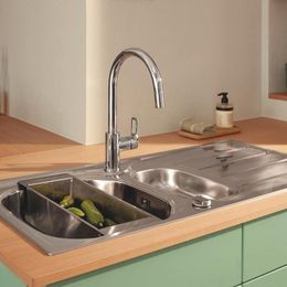 Grohe Start Loop Küchenarmatur, ausziehbar, schwenkbar, 30556000,
