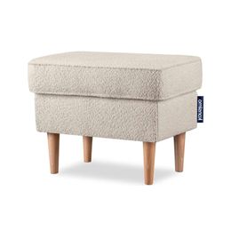 KONSIMO Hocker Stralis creme Ma&szlig;e (cm): B: 41 H: 43 Sessel & Hocker > Hocker > Trendhocker mit Cord &raquo; Sofa DE