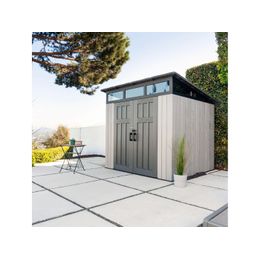 Lifetime Gerätehaus »Merkur«, Stahl/Kunststoff, mit vielen Oberlichtern