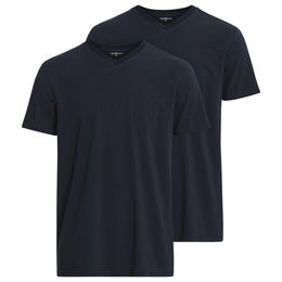 VanVaan 2 Herren T-Shirts mit V-Ausschnitt