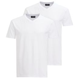 VanVaan 2 Herren T-Shirts mit V-Ausschnitt