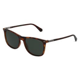 Polaroid PLD 2109/S | Herren-Sonnenbrille | Fassung: Vollrand, Quadratisch, Kunststoff, Havanna Gl&auml;nzend | Glasfarbe: G15