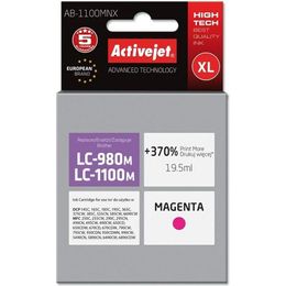 Activejet, Druckerpatrone, AB-1100MNX Druckerpatrone (e) Kompatibel Hohe (XL-) Ausbeute (M)