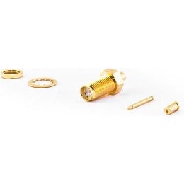 Varia RP-SMA-Buchse für 1.13 C BKD (Reverse Polarity), Elektronikkabel + Stecker