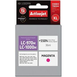 Activejet, Druckerpatrone, AB-1000MN Druckerpatrone (e) Kompatibel Hohe (XL-) Ausbeute (M)