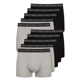 Nur Die Boxershorts Herren Gr&ouml;&szlig;e XXL hellgrau / schwarz