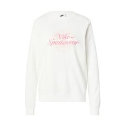 Nike Sportswear Sweatshirt 'CLUB FLC' Damen Größe XL creme / pastellpink / hellpink